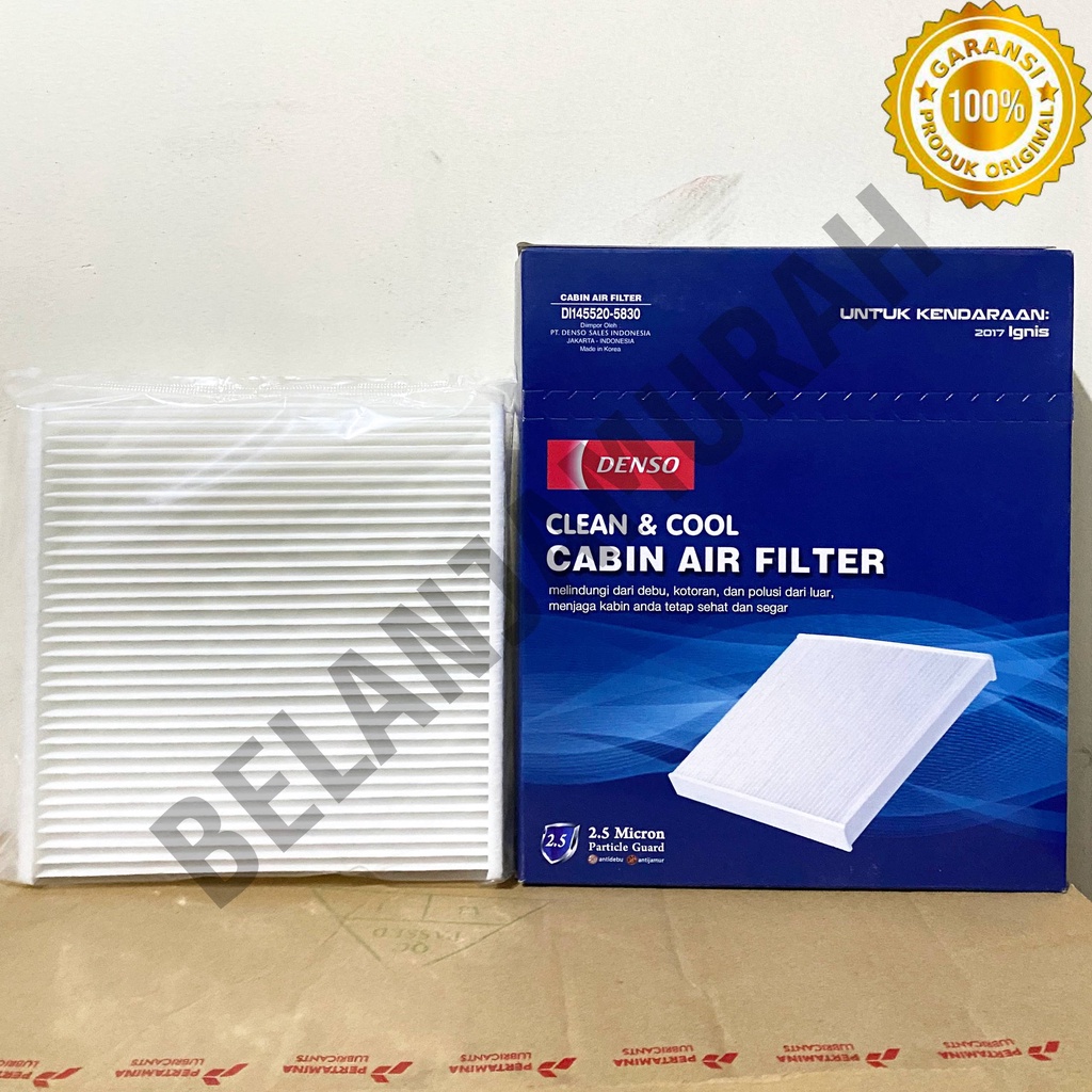 Jual Filter Cabin AC Suzuki Ignis 100% Denso Asli 145520-5830 | Shopee ...
