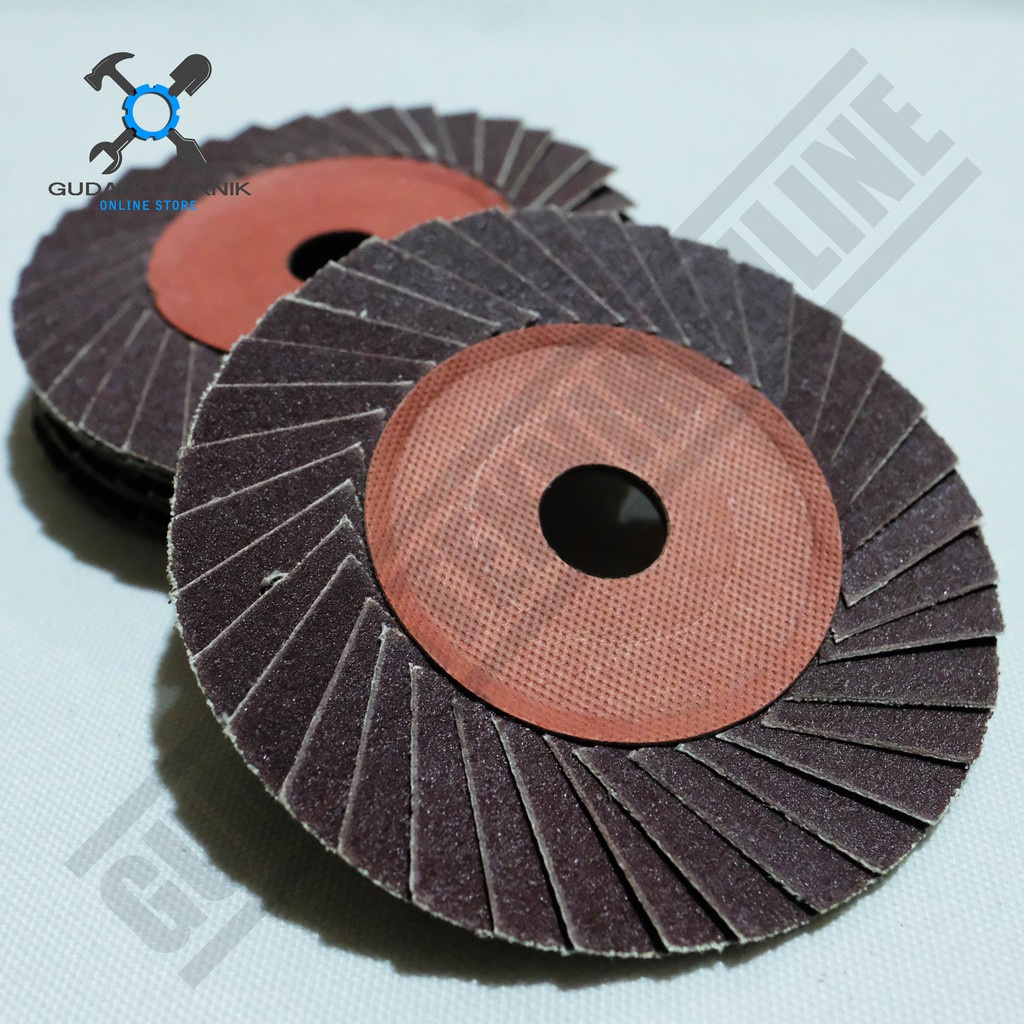 Jual Flap Disc 4 Inch Taiyo NES A320 / Mata Amplas Susun Gerinda 4 ...