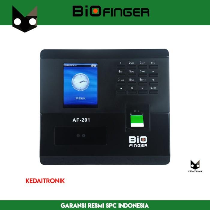 Jual Biofinger AF 201 Mesin Absensi Sidik Jari Fingerprint Bio Finger ...