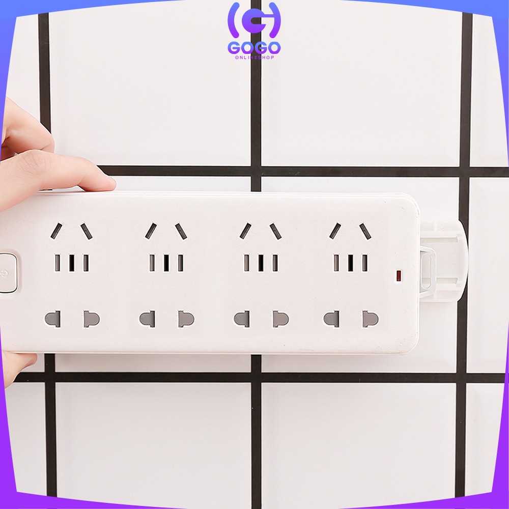 Jual GOGO-C246 Holder Stop Kontak Gantungan Colokan Listrik Double Tape ...