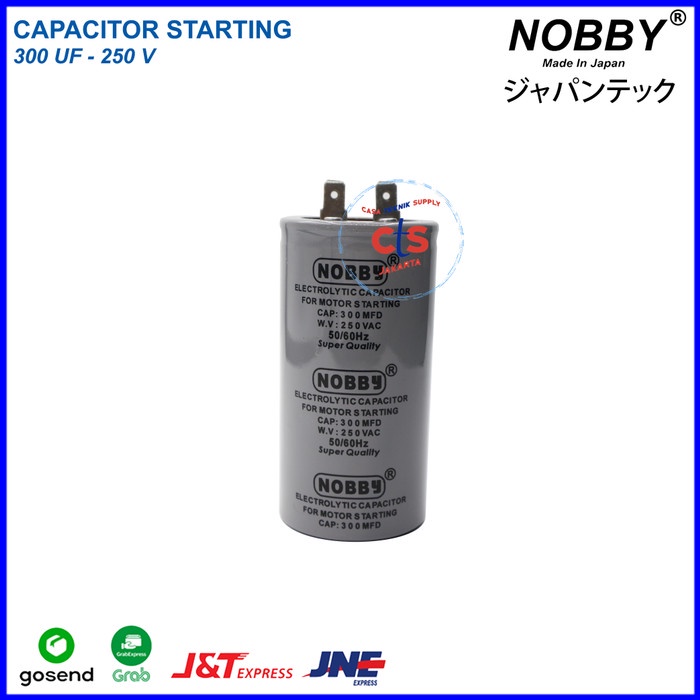 Jual Kapasitor (Capacitor) Starting 300 uf - 250V (Part Kompresor ...