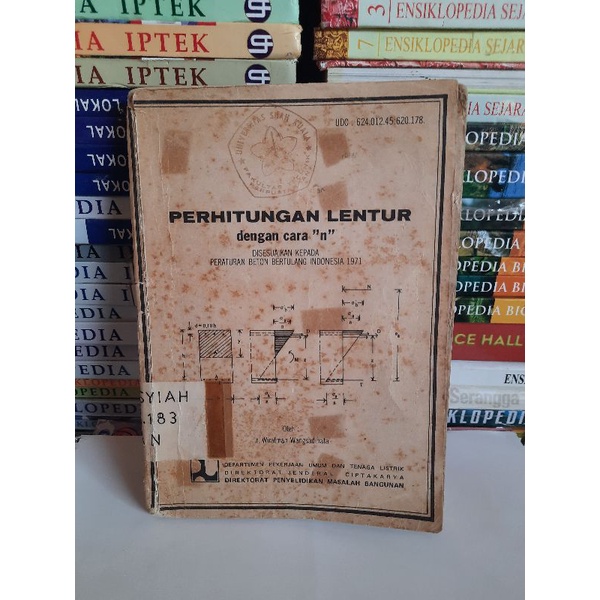 Jual buku perhitungan lentur dengan cara n disesuaikan kepada peraturan ...