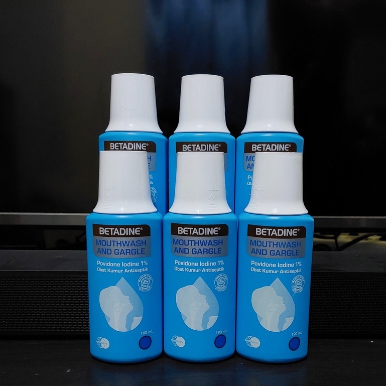 Jual Betadine Mouthwash & Gargle 190ML, Obat Kumur Antiseptik | Shopee Indonesia