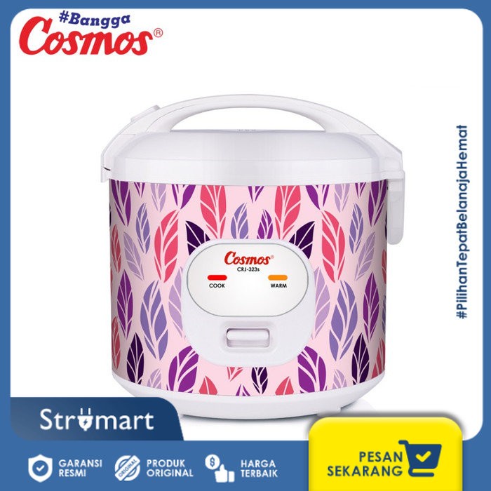 Jual MAGICOM RICE COOKER COSMOS CRJ 323S 1.8L | Shopee Indonesia