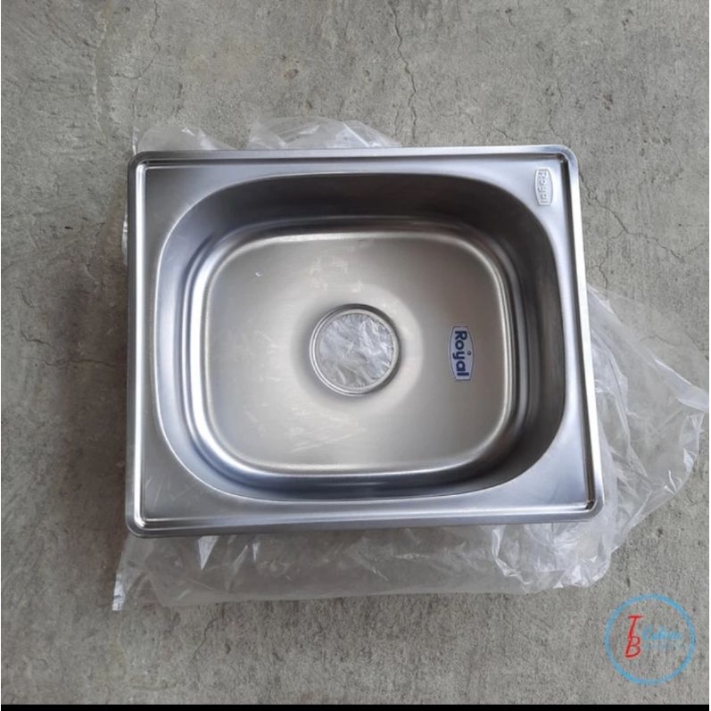 Jual Kitchen sink royal sb 42 / bak cuci piring royal 1 lubang | Shopee ...