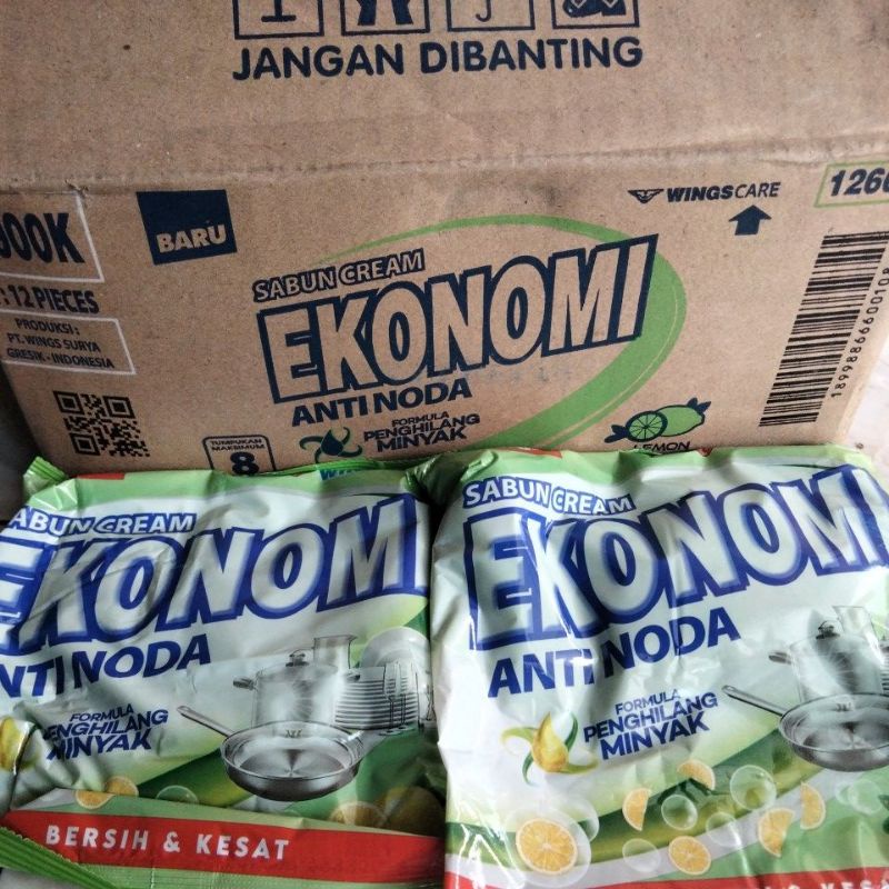 Jual EKONOMI SABUN CUCI PIRING COLEK - LEMON 400GR | Shopee Indonesia