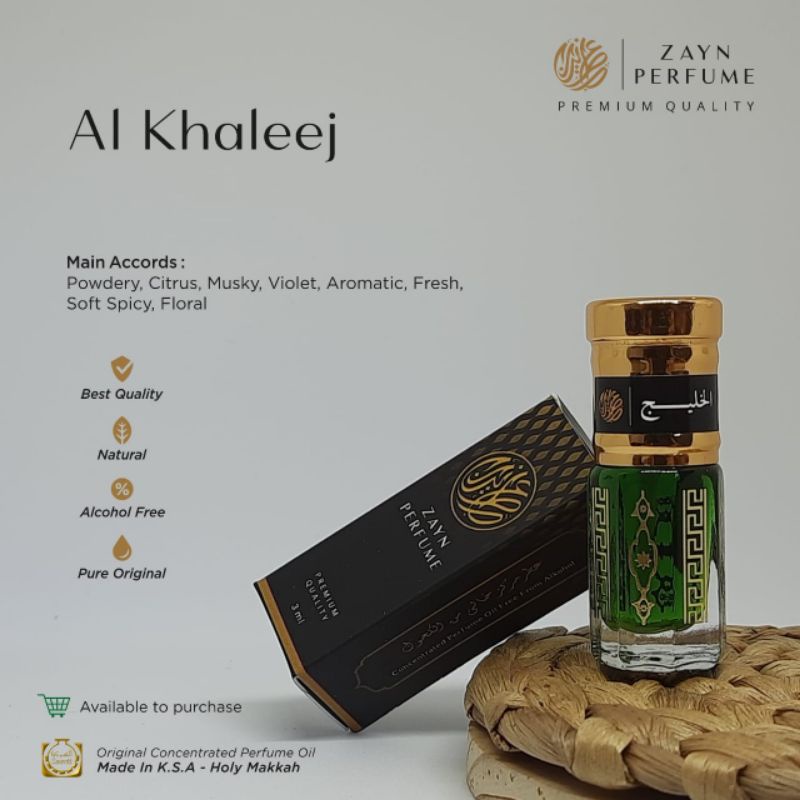 Jual Al Khaleej Parfum Al Khaleej Zahrat Arab Saudi Premium Original ...