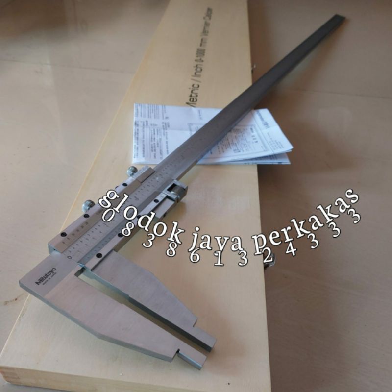 Jual mitutoyo vernier caliper 40 inch jangka sorong 1000 mm | Shopee Indonesia
