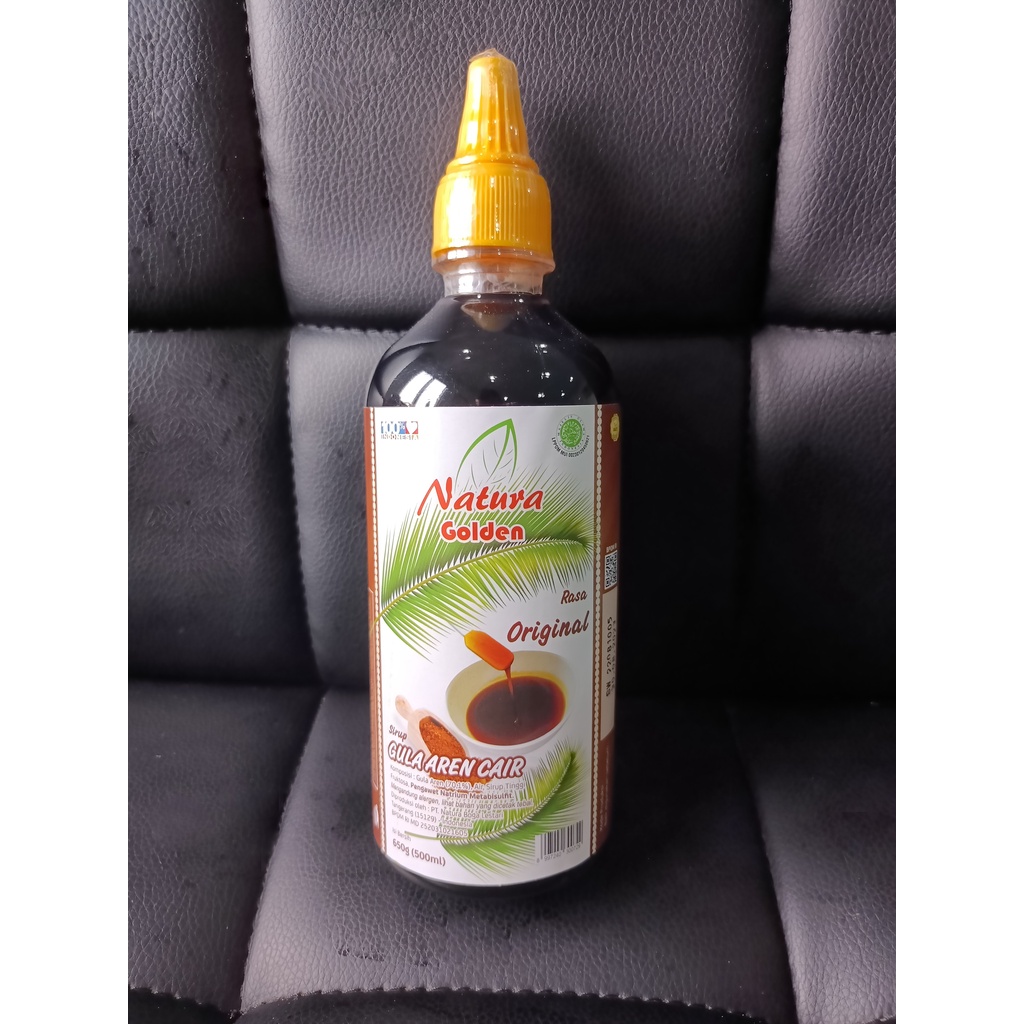 Jual Gula Aren Cair Original NATURA GOLDEN kemasan Botol 650 gr ( 500 ...