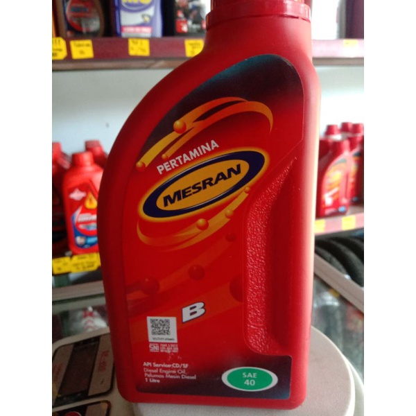 Jual oli mesran B SAE 40 pertamina original | Shopee Indonesia