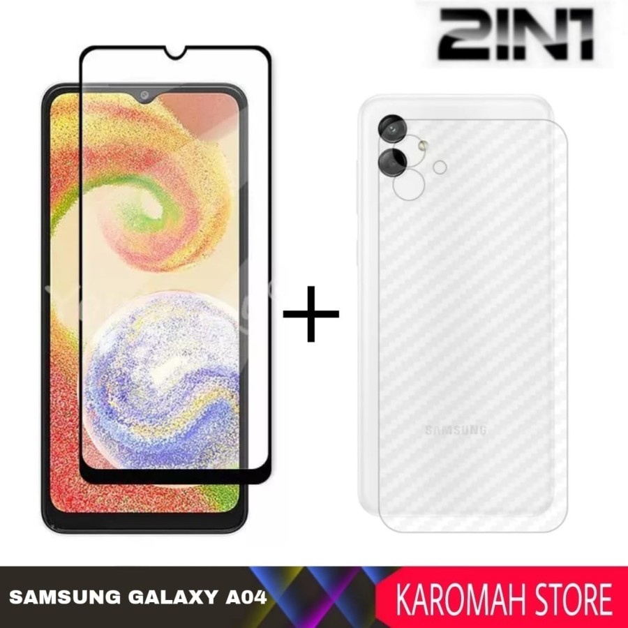 Jual PAKET 2 IN 1 ANTI GORESS SAMSUNG GALAXY A04E / A04 2022 SUPER ...