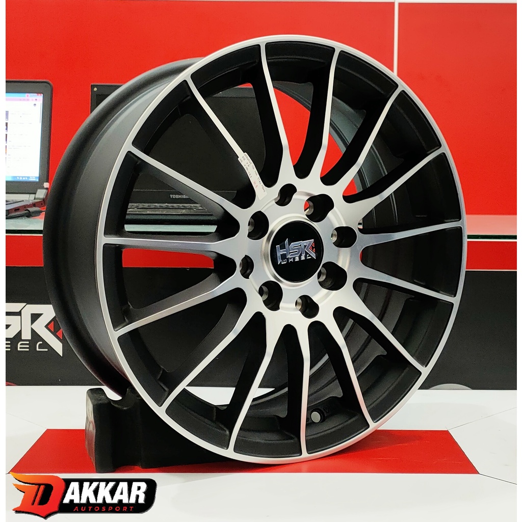 Jual Velg Racing Mobil Ring 15 HSR MAUDUS Pelek R15 Lebar 6 Pcd 4x100/4x114,3 Buat Mobil Splash ...