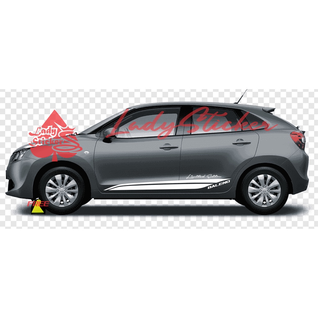 Jual TERBARU STICKER STIKER MOBIL BALENO CUTTING STICKER MOBIL SUZUKI ...