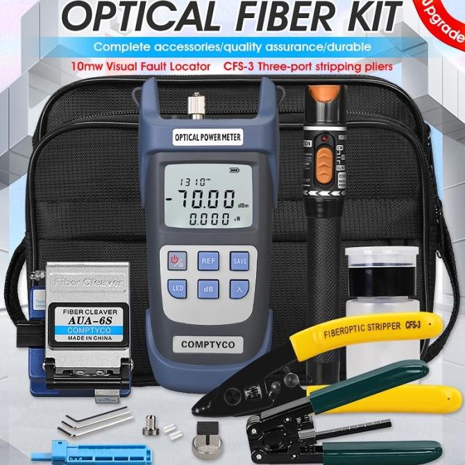 Jual Hi Alat Tester Kabel Fiber Optik Tipe A Ftth Dengan Cleaver 10Km ...