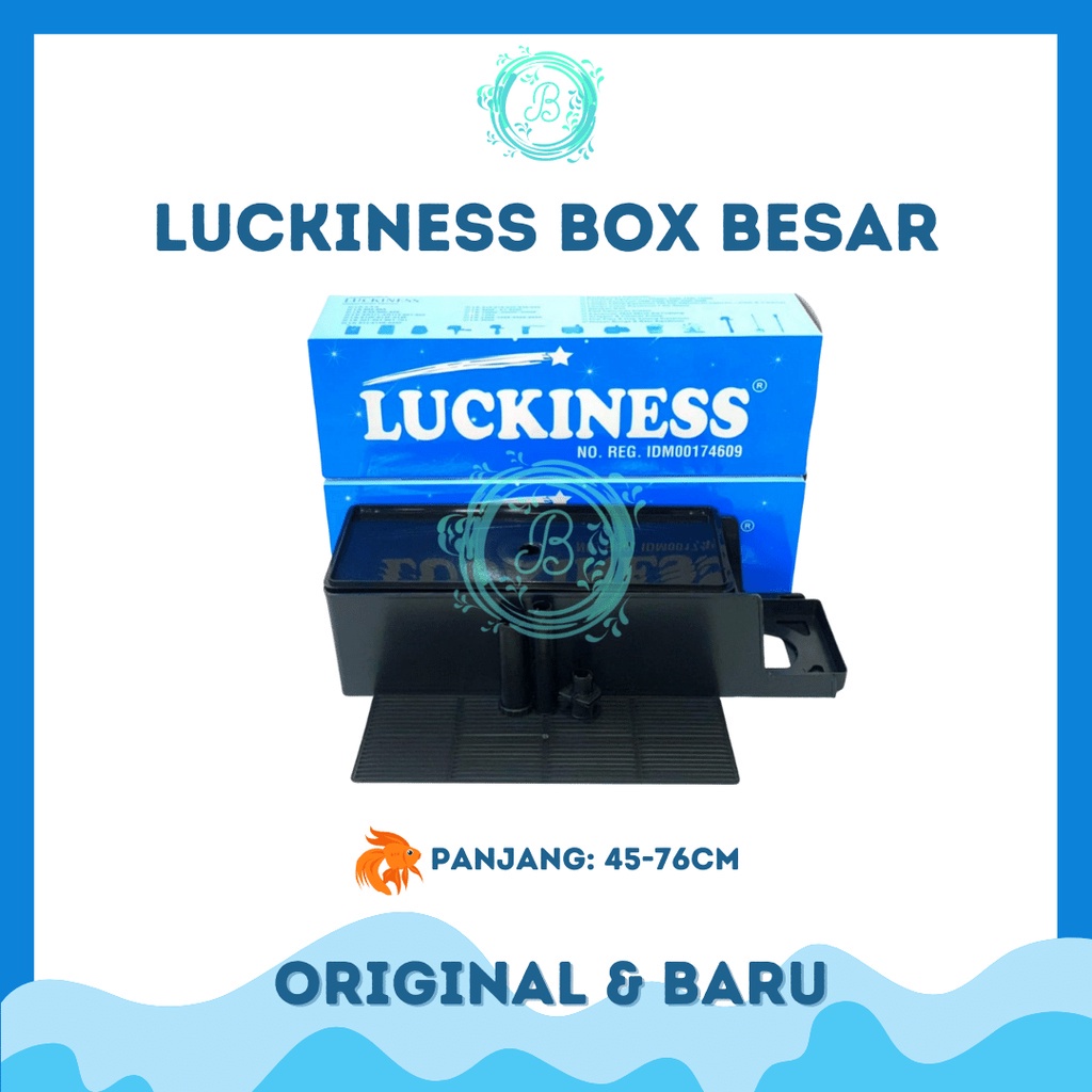Jual Luckiness_Box_Besar_46-76_cm_Kotak_Top_Filter_Atas_Kosong_Boks ...