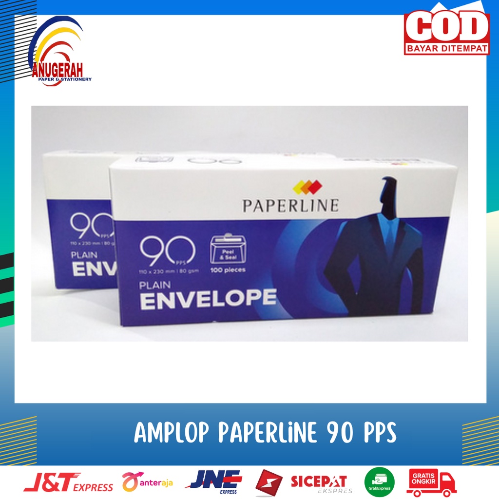 Jual Amplop Paperline 90 PPS/Polos (PCS) | Shopee Indonesia