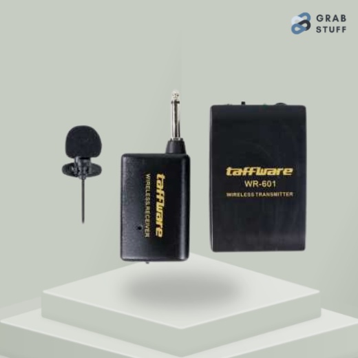 Jual Wireless FM Transmitter Receiver Pro Microphone WR / Mic Wireless ...