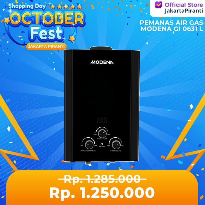 Jual Water Heater Pemanas Air Water Heater Gas Modena Gi 0631 L ...
