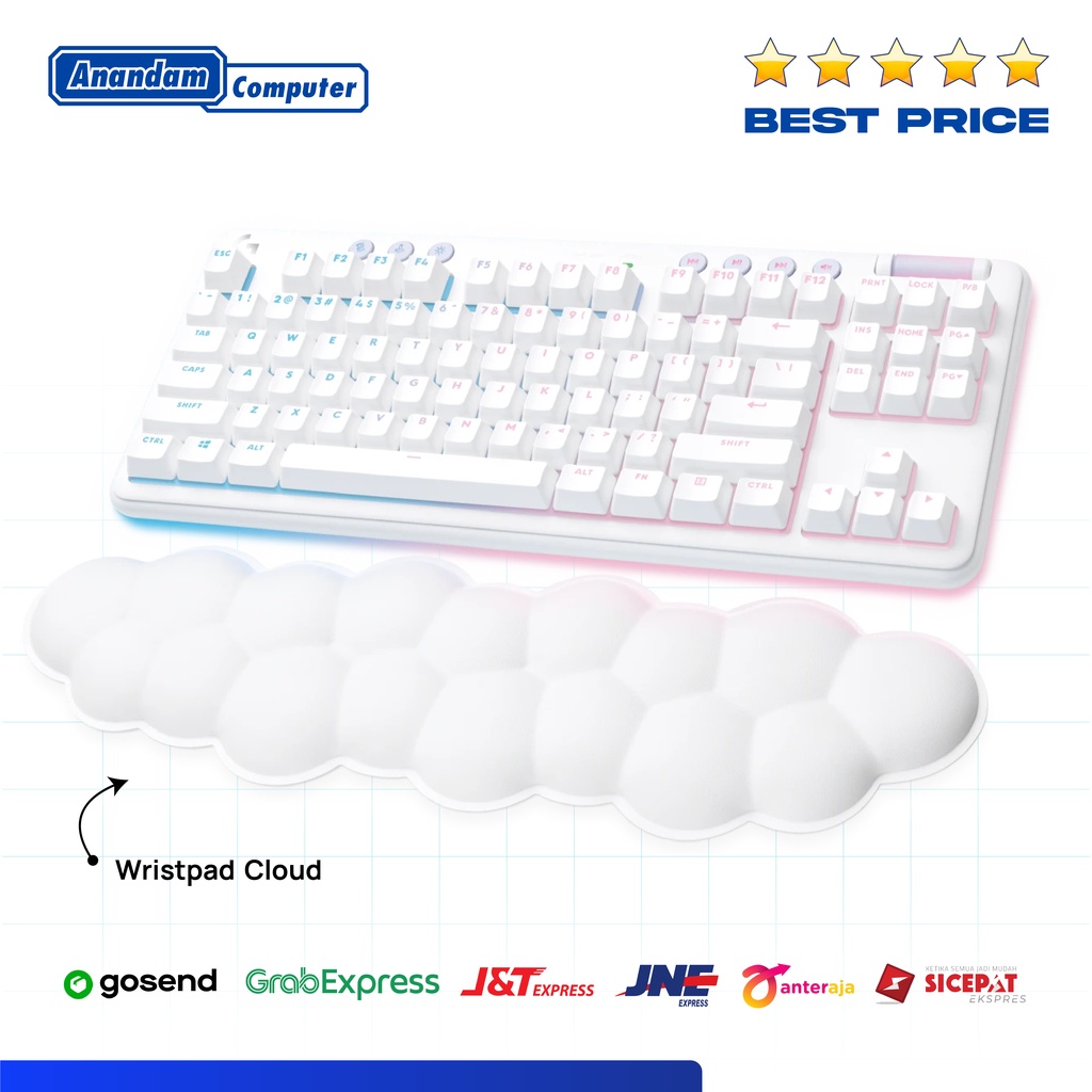 Jual Logitech G715 Keyboard Gaming Wireless Bluetooth TKL RGB - Tactile ...