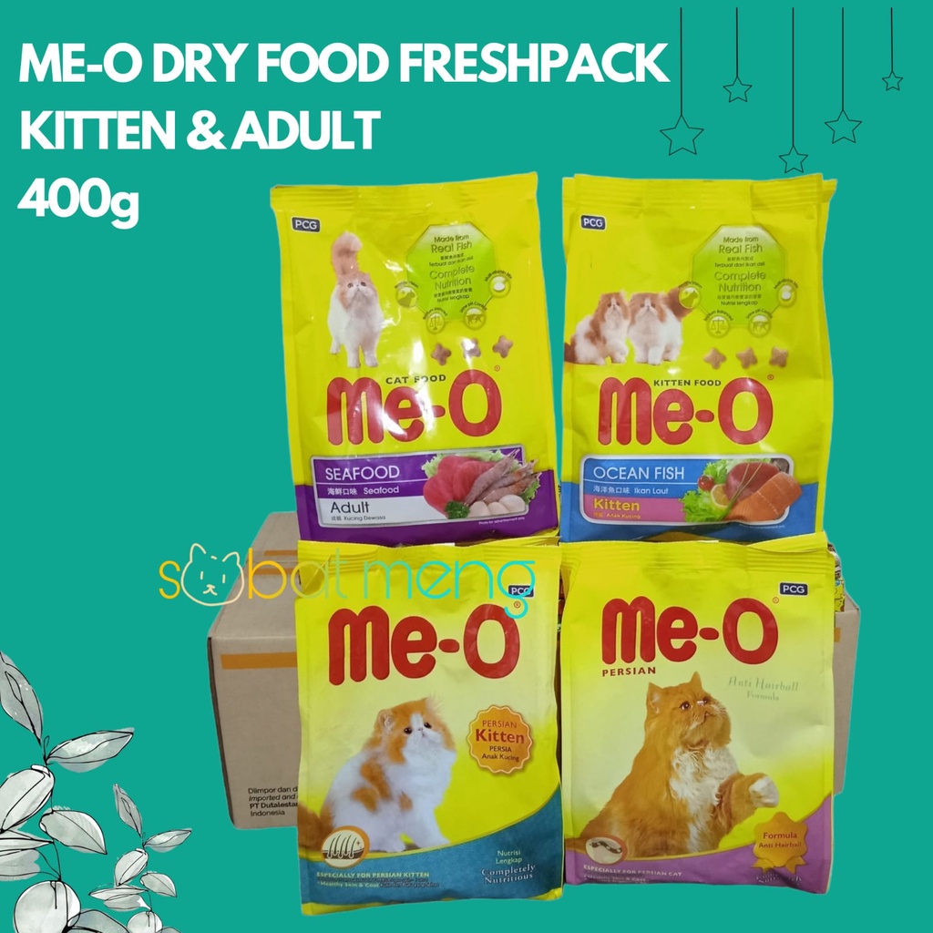 Jual MEO KITTEN PERSIAN 400GR | MEO KITTEN OCEAN FISH 400GR | MEO ...