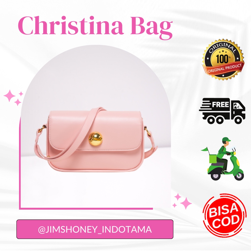 Jual CHRISTINA BAG JIMS HONEY JAKARTA | TAS SELEMPANG WANITA CANTIK ...