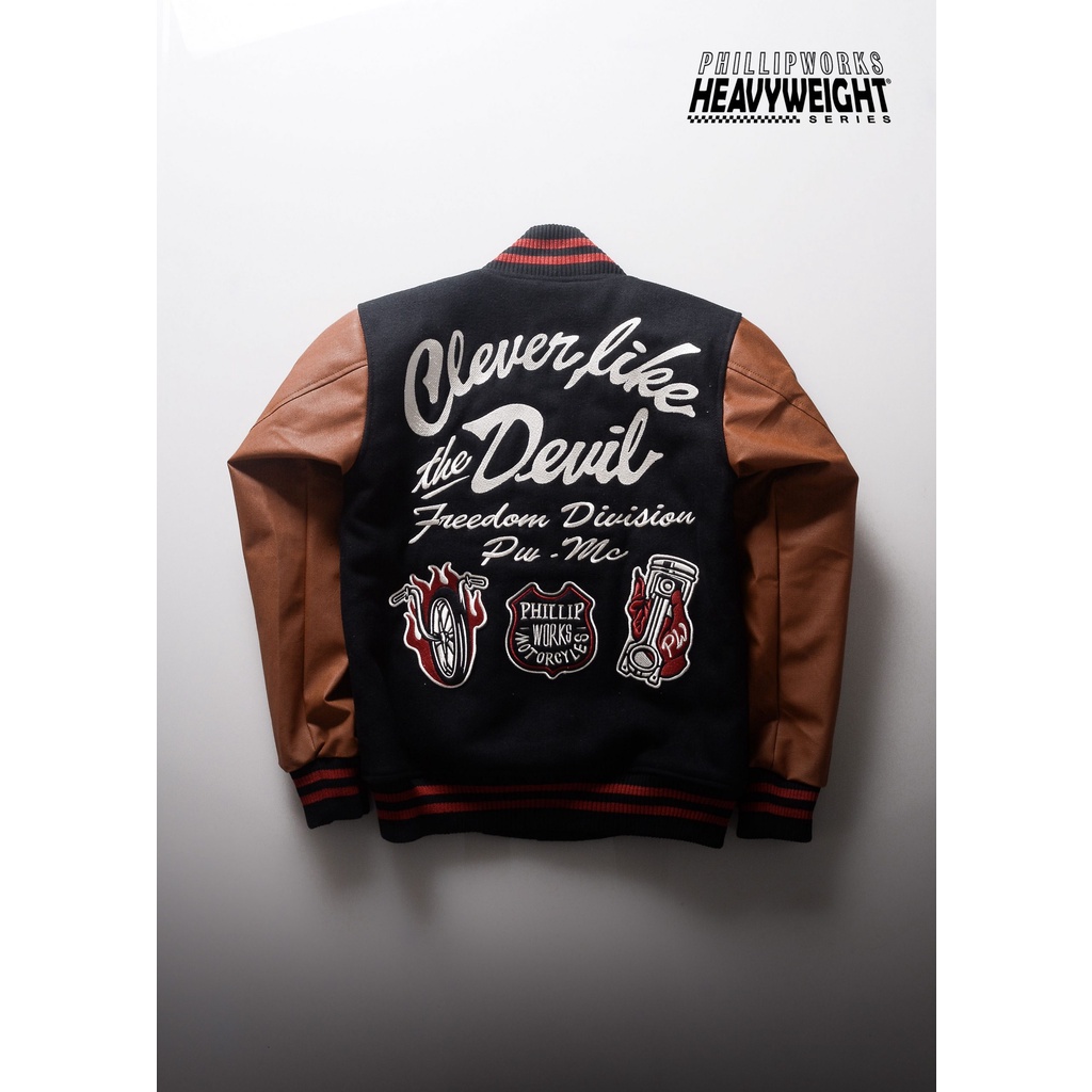Jual PHILLIP WORKS ORIGINAL VARSITY JACKET Clever Devil Varsity - JAKET ... Jual PHILLIP WORKS ORIGINAL VARSITY JACKET Clever Devil Varsity - JAKET ...