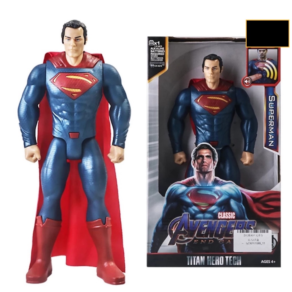 Jual Recast Superman Mainan Superhero Action Figure Titan Hero Murah ...