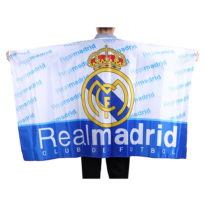Jual (FLAG) BENDERA CLUB BOLA EROPA LIGA SPANYOL REAL MADRID IMPORT ...