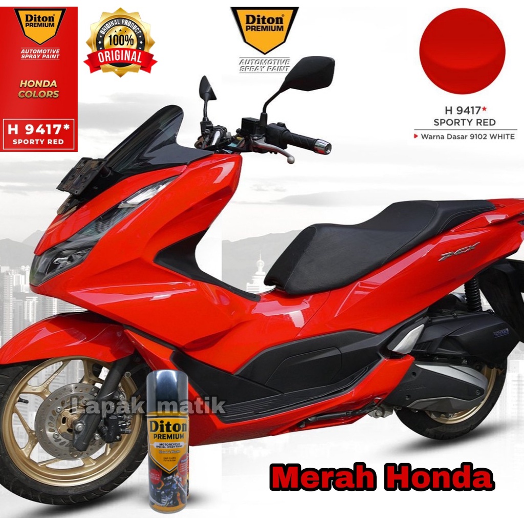 Jual Pilok DITON PREMIUM MERAH SPORTY RED H9417 400ml | Shopee Indonesia