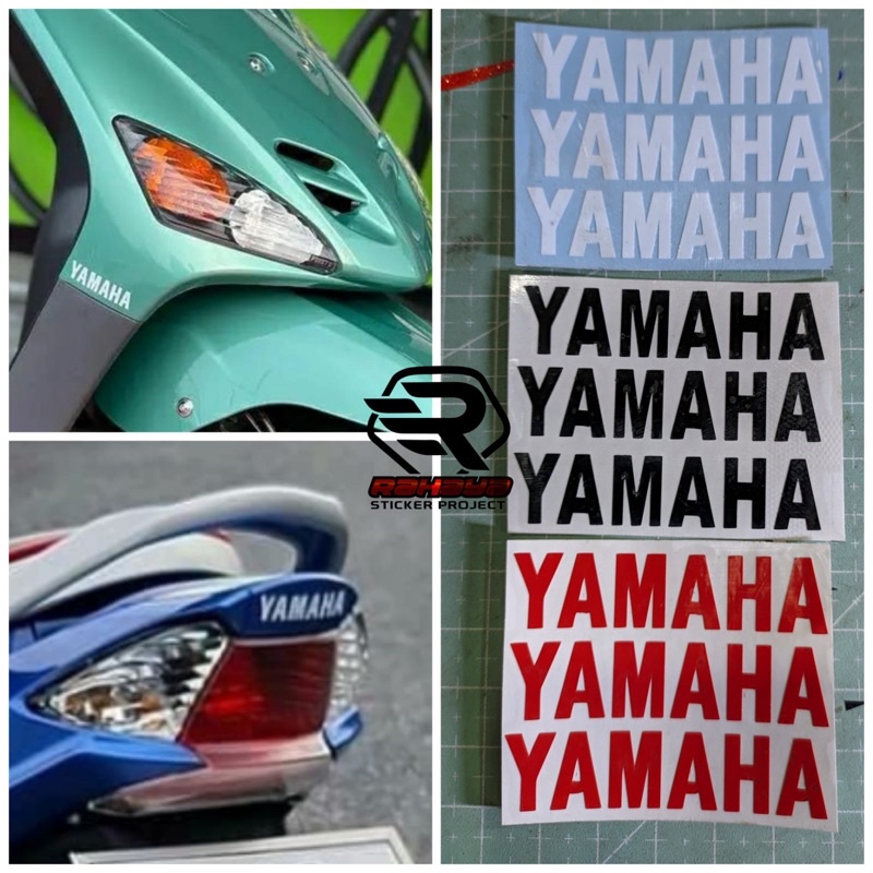 Jual cutting sticker cover body yamaha mio(isi 3pcs) | Shopee Indonesia