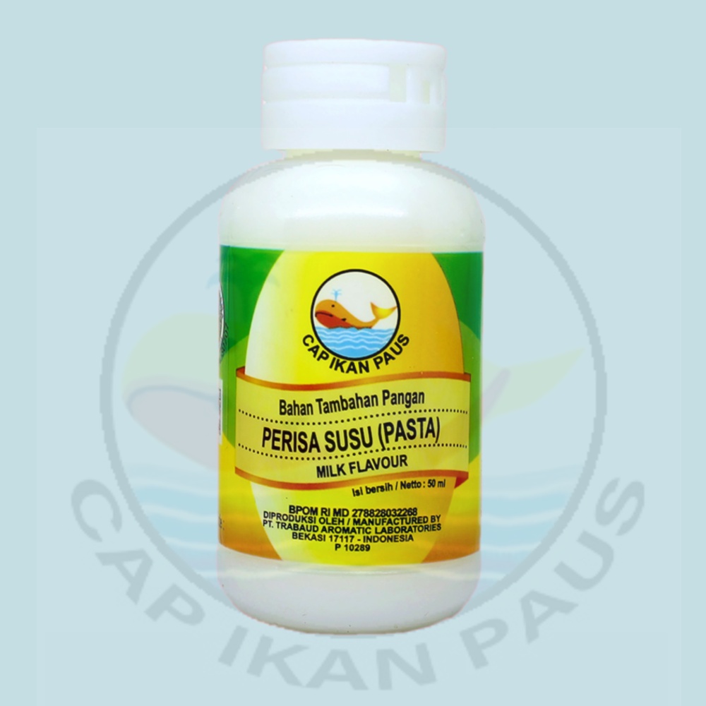 Jual Perisa Makanan dan Minuman Pasta Susu Cap Ikan Paus 50 ml | Shopee ...
