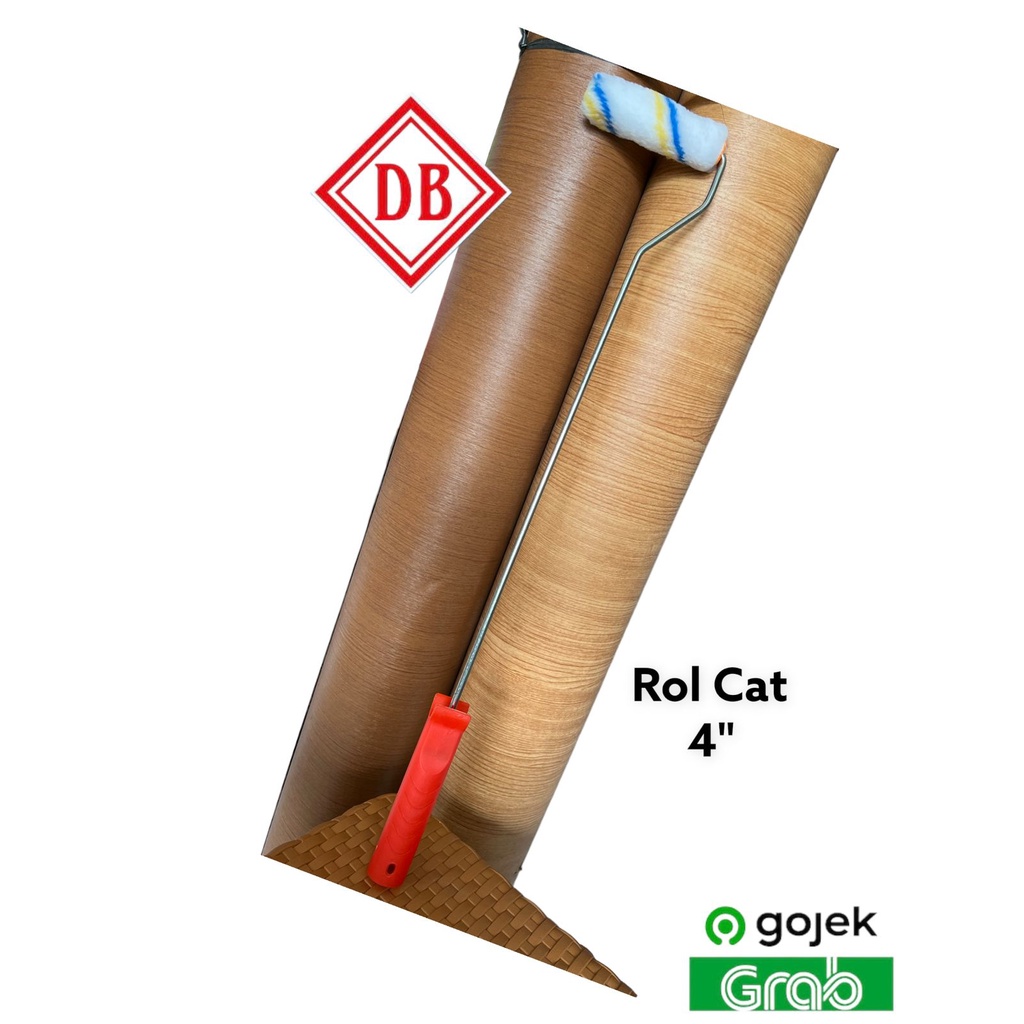 Jual DB SET ROL CAT KAPAL/ROL KAPAL 4"/KUAS ROL PANJANG/ROL CAT TEMBOK ...