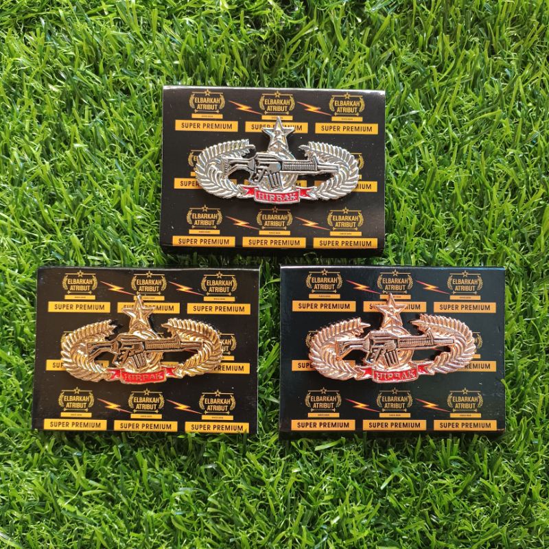 Jual PIN HIRBAK TNI 1,2,3/atribut tni/pin tni | Shopee Indonesia