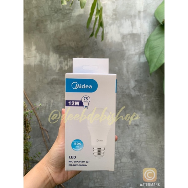 Jual Lampu Bulb LED Midea 12 Watt | Shopee Indonesia