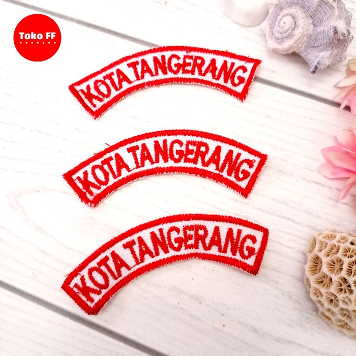 Jual Patch Badge Bet Emblem Atribut Seragam Kota Tangerang | Shopee ...