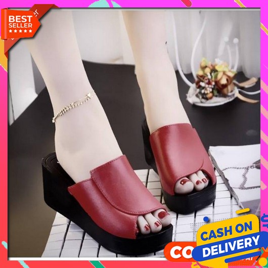 Jual Af 48 Sandal - Sendal Wedges Wadges Wegdes Wages Wejes Weges ...