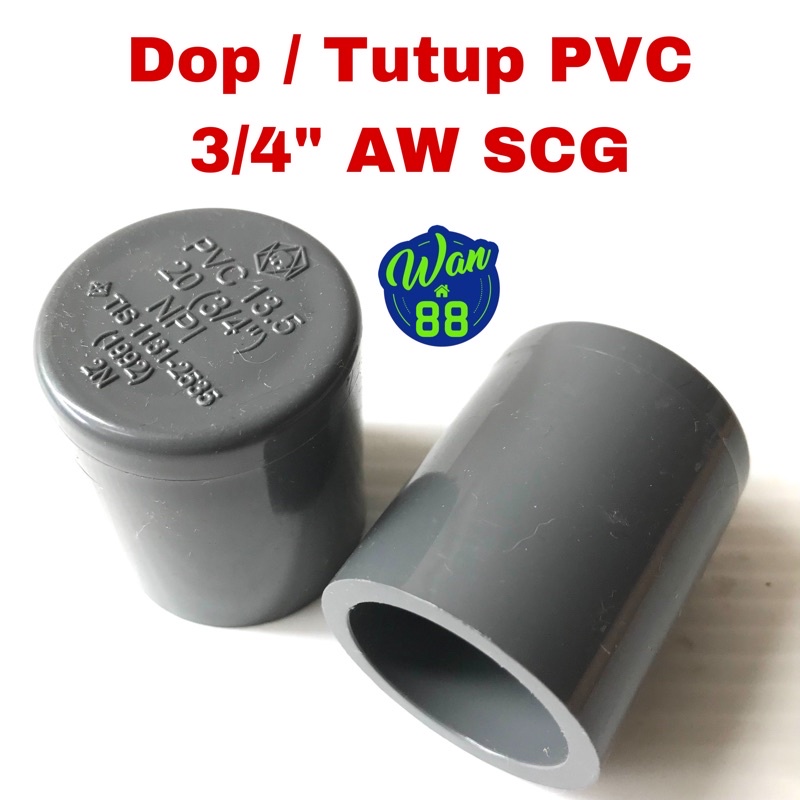 Jual Dop / Tutup PVC 3/4” AW SCG | Shopee Indonesia
