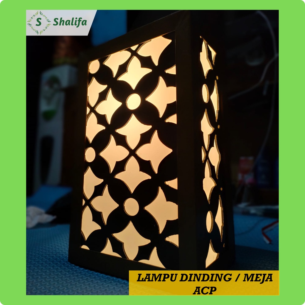 Jual Lampu Dinding / Lampu Meja ACP Minimalis - Alumunium Composite ...