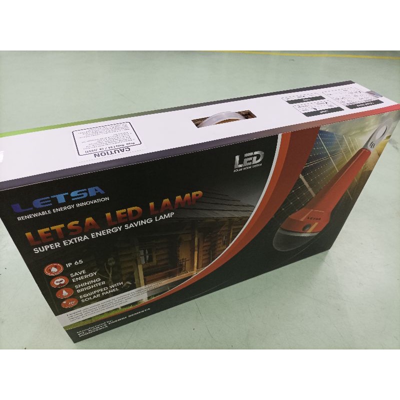 Jual Sehen Letsa LS0032 (White) 3W with Charger (Lampu dengan Solar ...