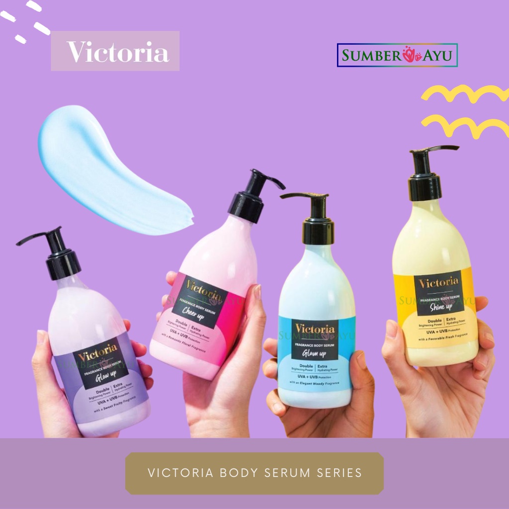 Jual Victoria Fragrance Body Serum 300 ml | Shopee Indonesia