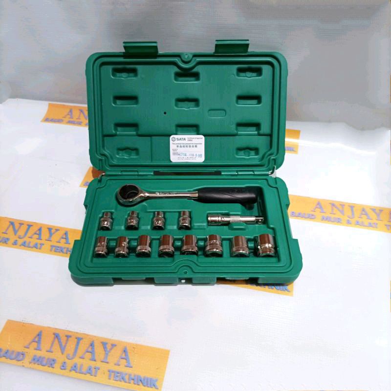 Jual SATA 09523 Kunci Socket SET 14 PCs 3/8" - 6Pt | Shopee Indonesia