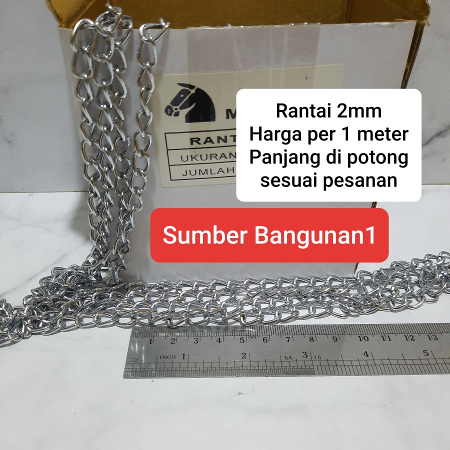 Jual Rantai Kecil 2mm rantai mini hewan gantungan lampu dog chain ...