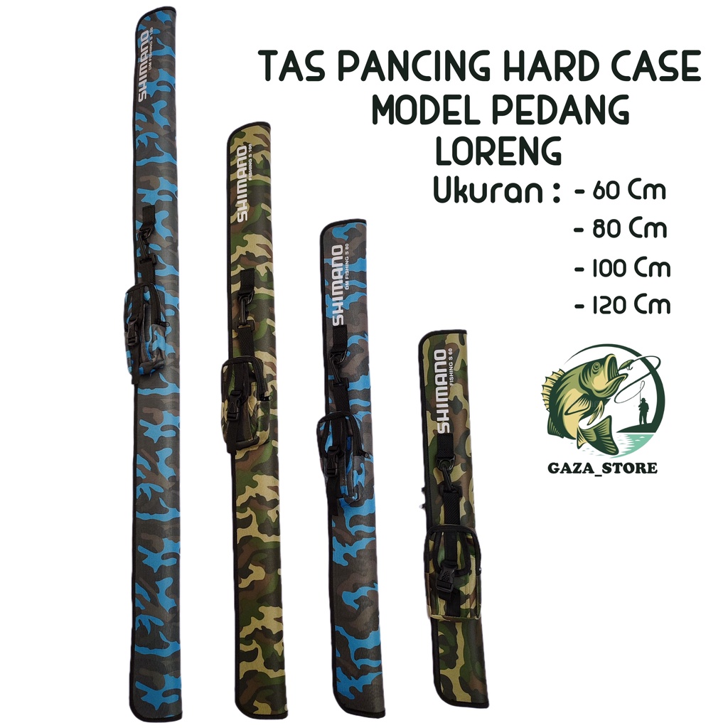 Jual Tas Pancing Hard Case Model Pedang Loreng Ukuran 60/80/100/120 Cm ...