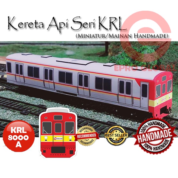 Jual Kereta Api Indonesia Seri KRL (Handmade) | Shopee Indonesia