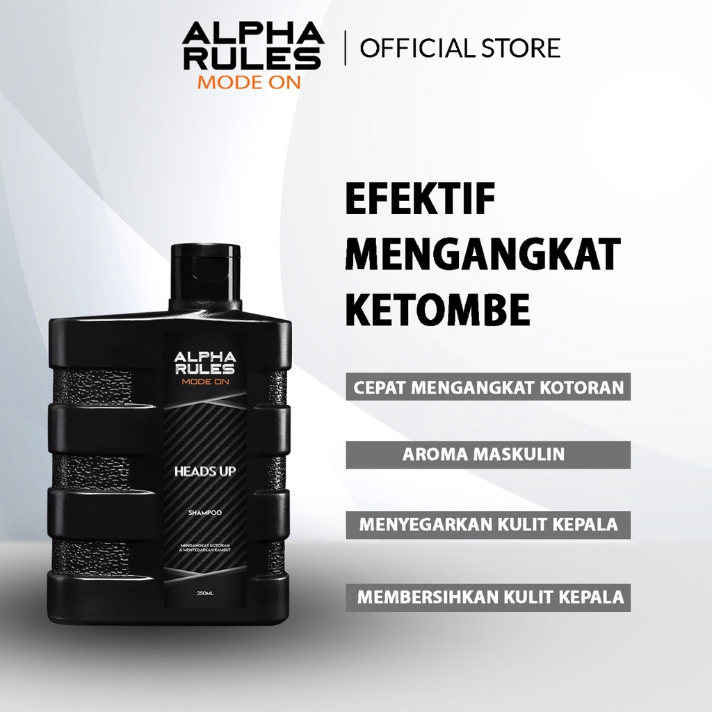 Jual Alpha Rules Heads Up 250 ML | Shopee Indonesia