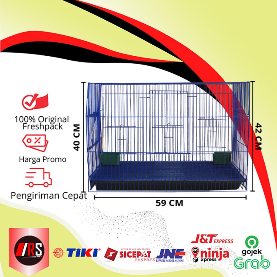 Jual Kandang Hewan Kelinci Besi lipat premium Rabbit Cage | Shopee ...