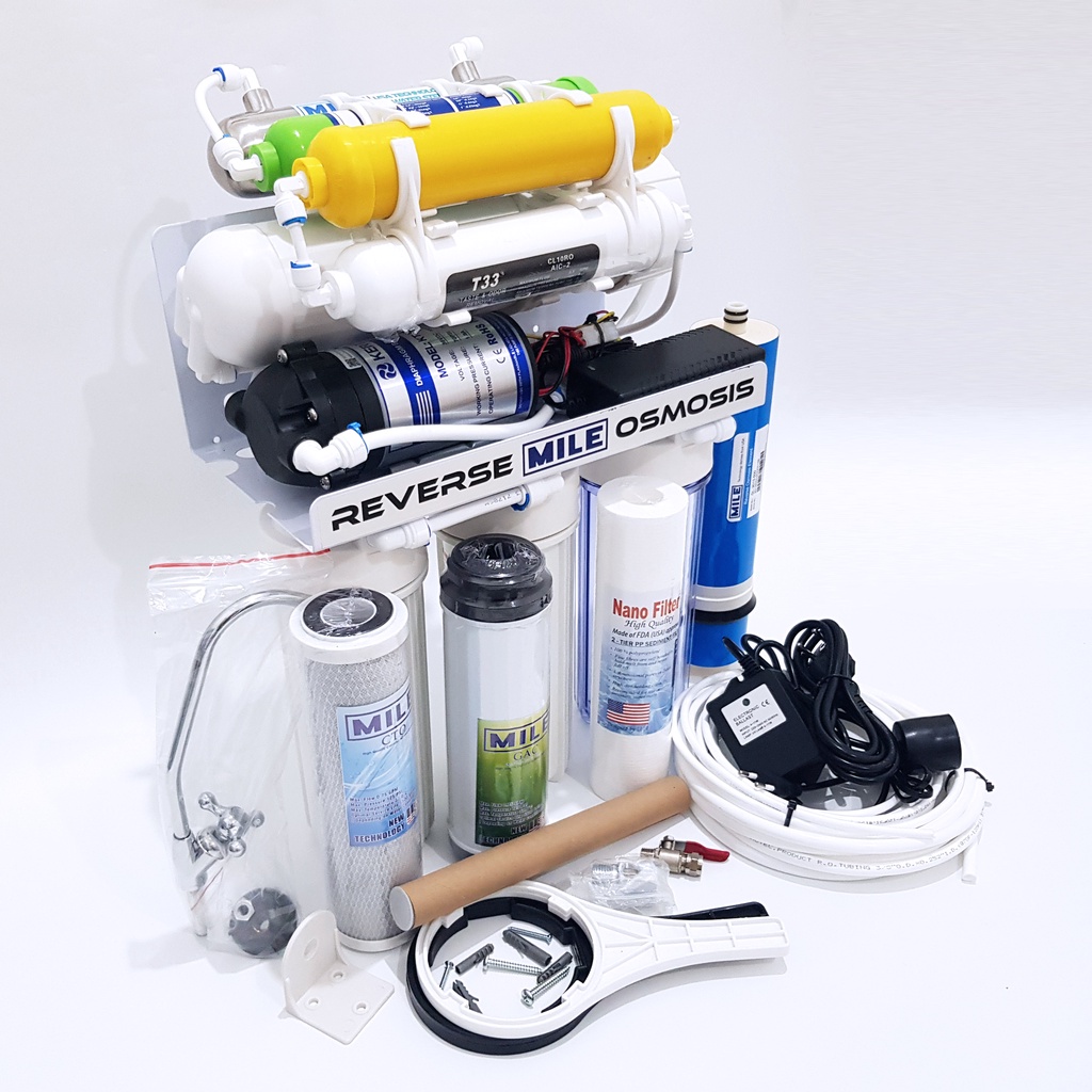 Jual Mesin RO 500 GPD 8 Tahap - Reserve Osmosis 500 GPD Undersink ...
