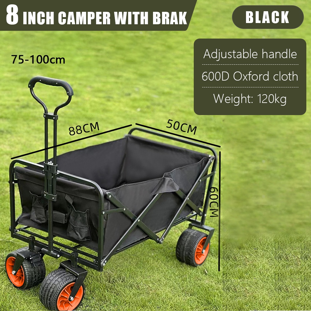 Jual Baikhome 150L Outdoor Trolley Camping Wagon Keranjang Lipat ...
