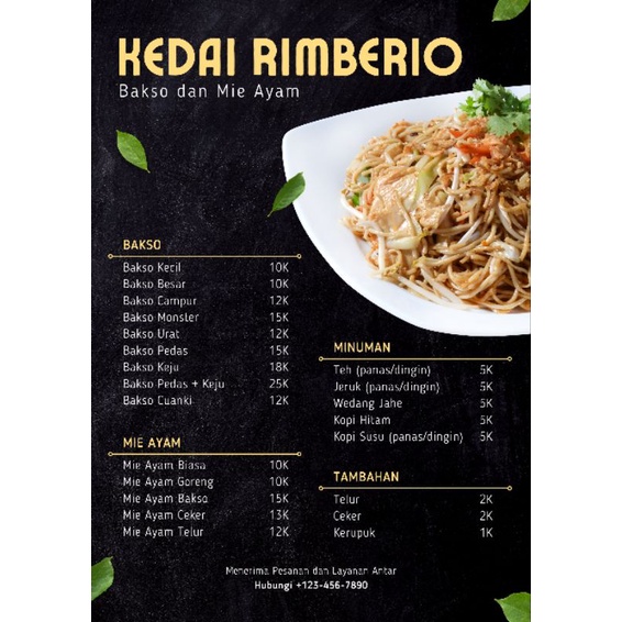 Jual Jasa pembuatan menu jualan | Shopee Indonesia