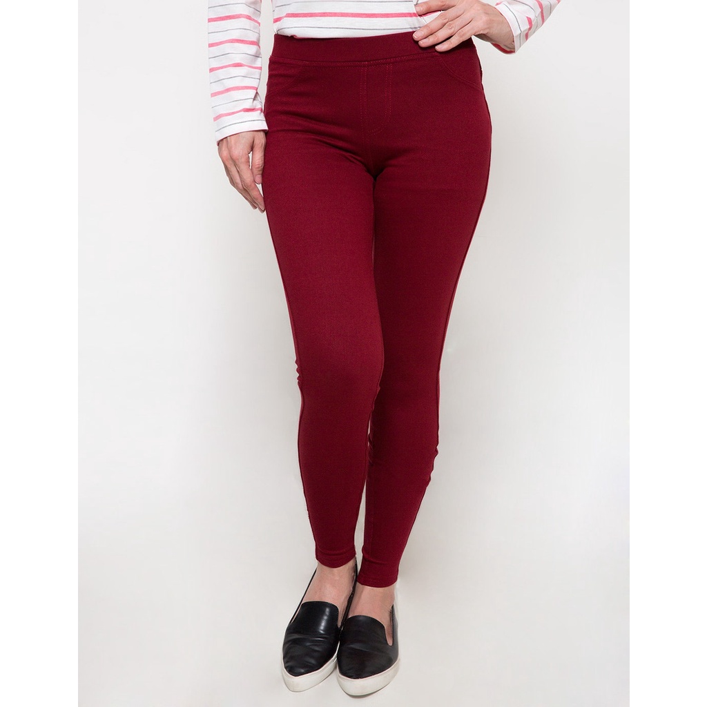 Jual Point One Girl Premium Jegging Red Rio 105026321 | Shopee Indonesia